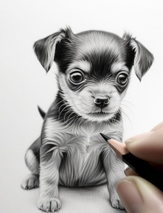 Realistic Dog Pencil Drawings - High-quality Art Prints - Etsy