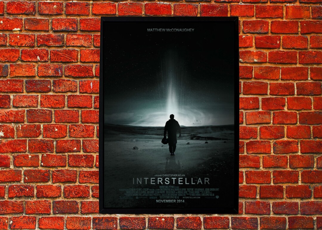 Interstellar Cover Movie Home Decor Poster Canvas Matte Silk A Sizes ...