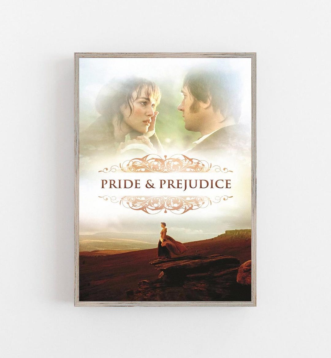 Pride & Prejudice 2005 Movie Cover Canvas Matte Silk A1 A2 A3 A4 A5 A6 ...