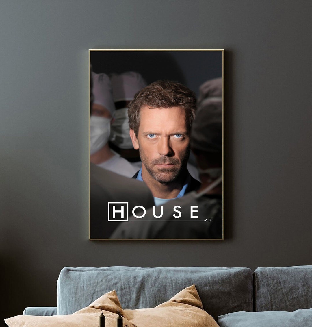 House 2004 ТV Show Tv Series Doctor House Cover Poster House Gift Print ...