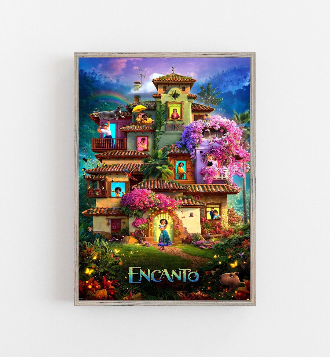 Encanto 2021 Animation Movie Cover Poster a Gift for a Child Encanto ...