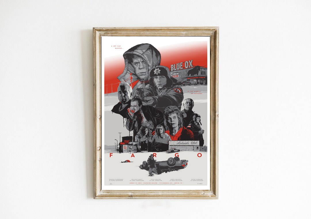 Fargo 1996 Minimal Artwork Movie Home Decor Poster - Etsy
