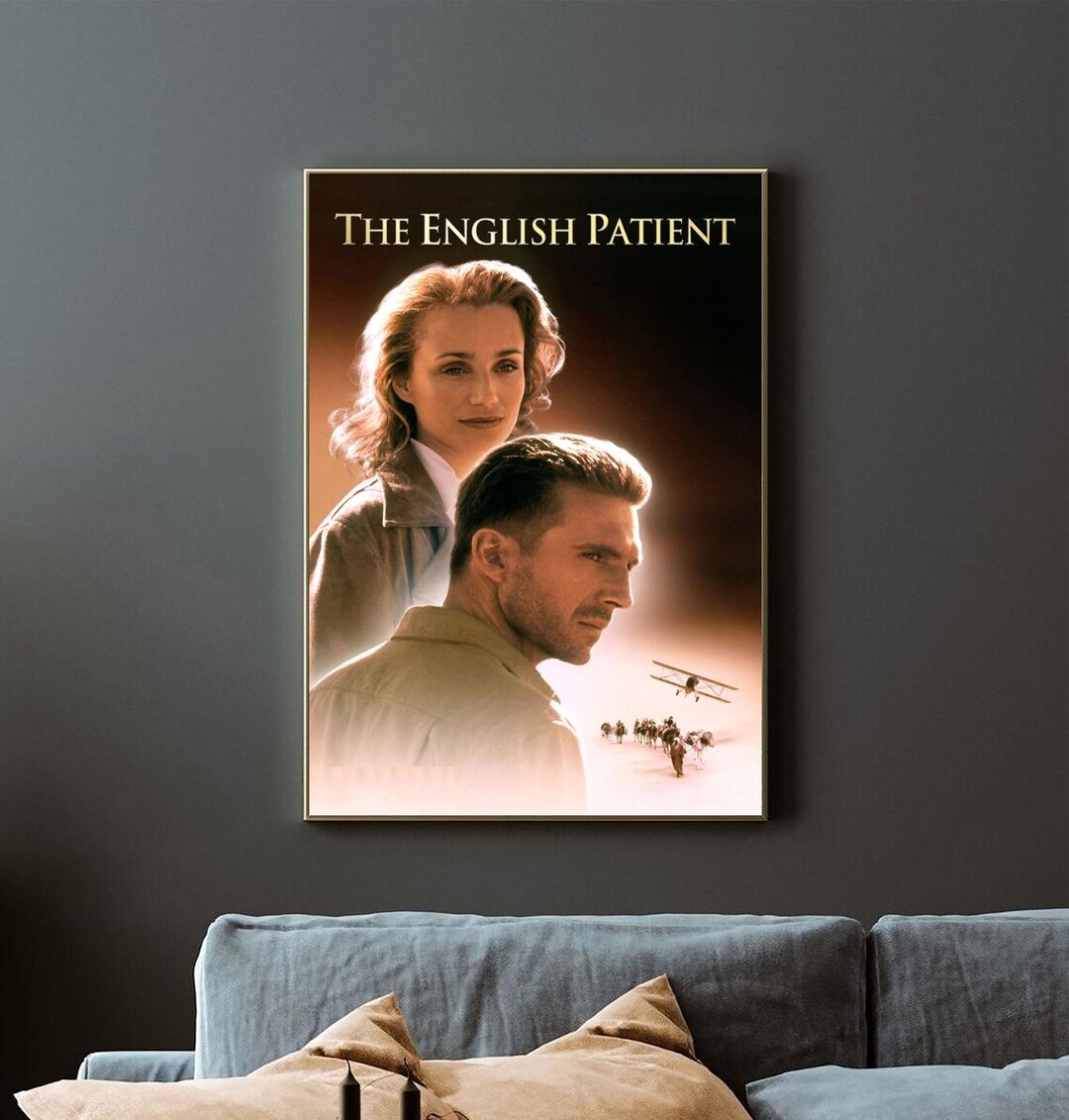 The English Patient 1996 Movie Poster Canvas Matte Silk A1 A2 A3 A4 A5 ...