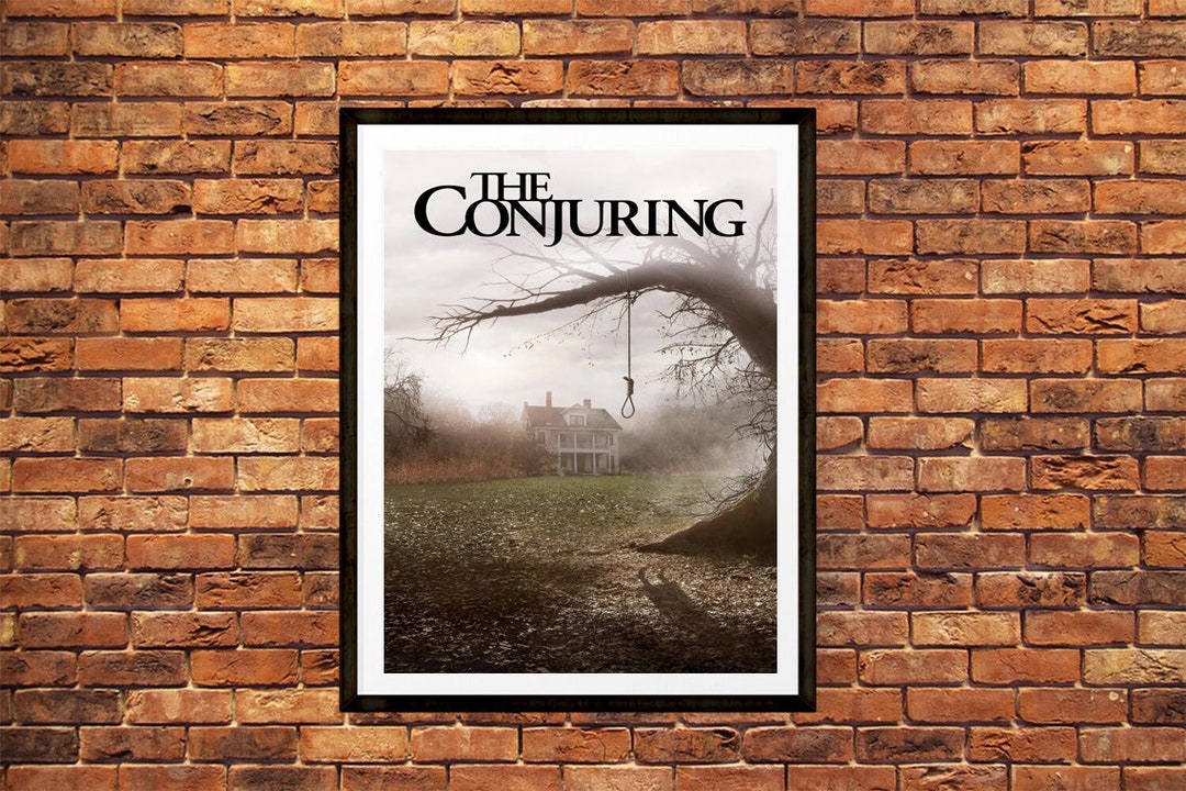 The Conjuring 2013 Horror Movie Cover Poster the Conjuring Canvas Wall ...