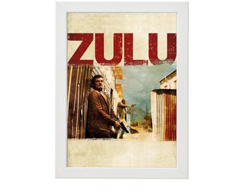 Vintage Zulu Movie Poster Print - Etsy UK