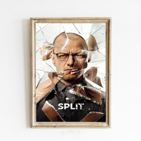Split Movie Poster - Etsy