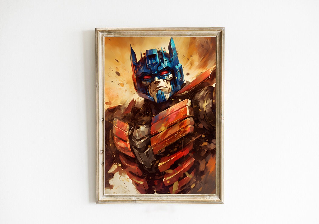 Transformers Optimus Prime Minimal Artwork Alternative Poster ...
