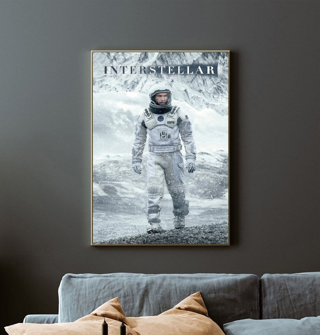 Interstellar 2014 Movie Cover Poster Interstellar Movie Artwork Cover ...