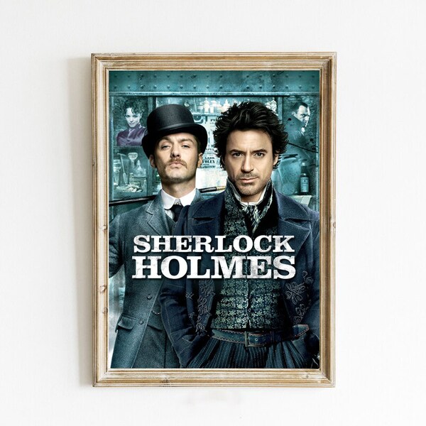 Sherlock Poster - Etsy