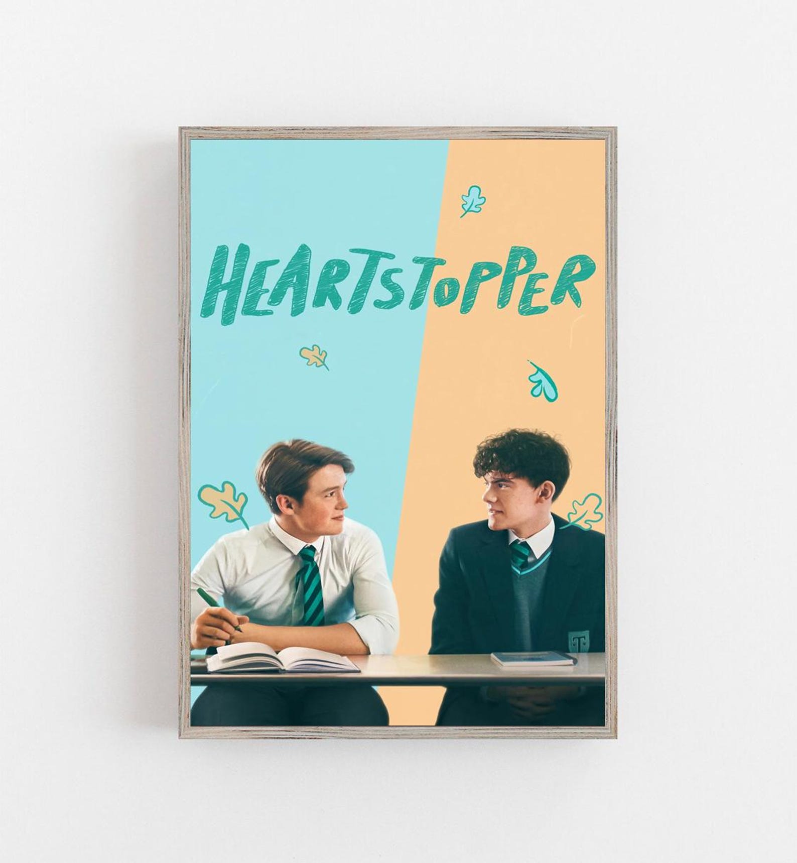 Heartstopper 2022 Tv Series Poster Canvas Matte Silk A1 A2 A3 A4 A5 A6 ...
