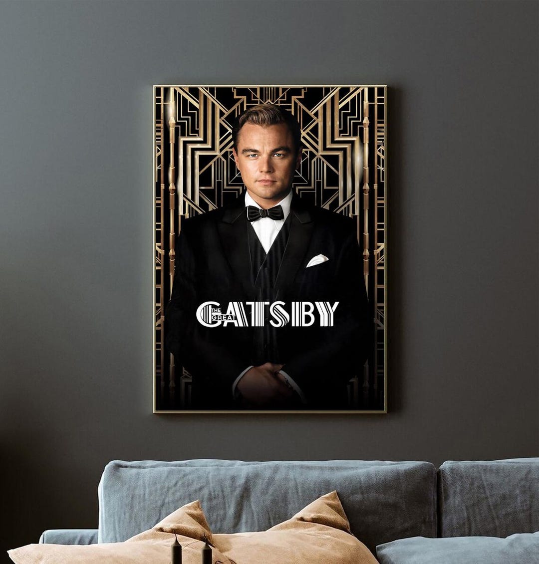 The Great Gatsby 2013 Movie Poster Canvas Matte Silk A1 A2 A3 A4 A5 A6 ...