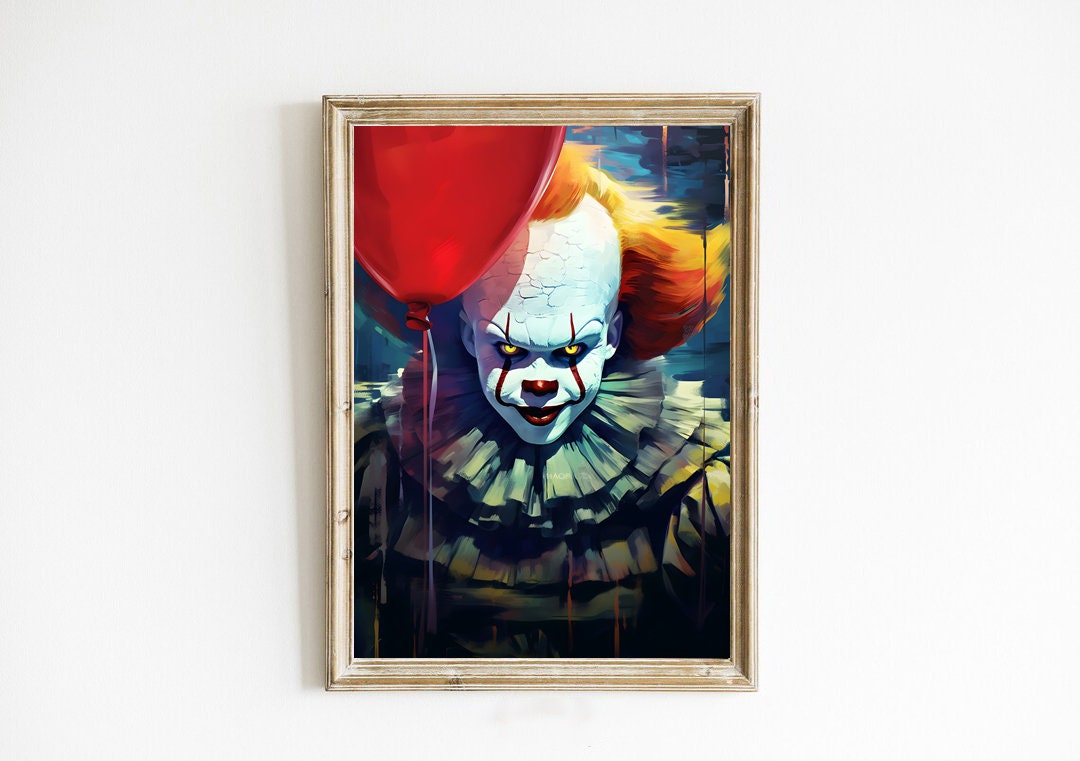 Pennywise the Clown Stephen King's IT Artwork Alternative Poster ...