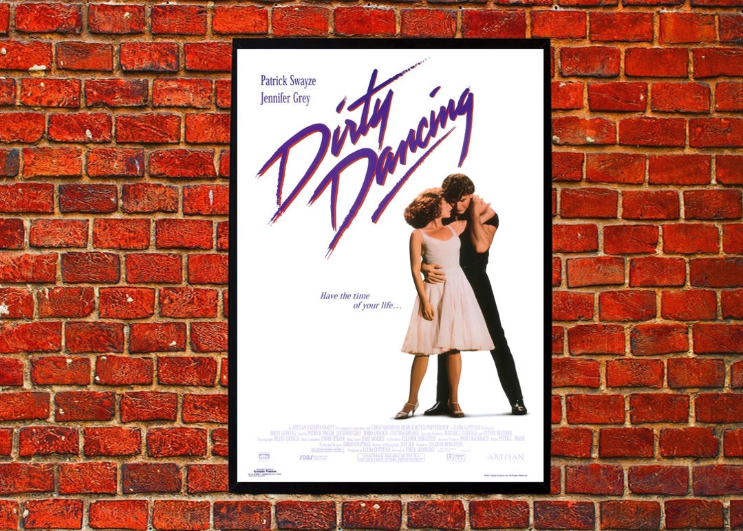 Dirty Dancing Patrick Swayze Dance Instructor Classic Retro Movie Film ...