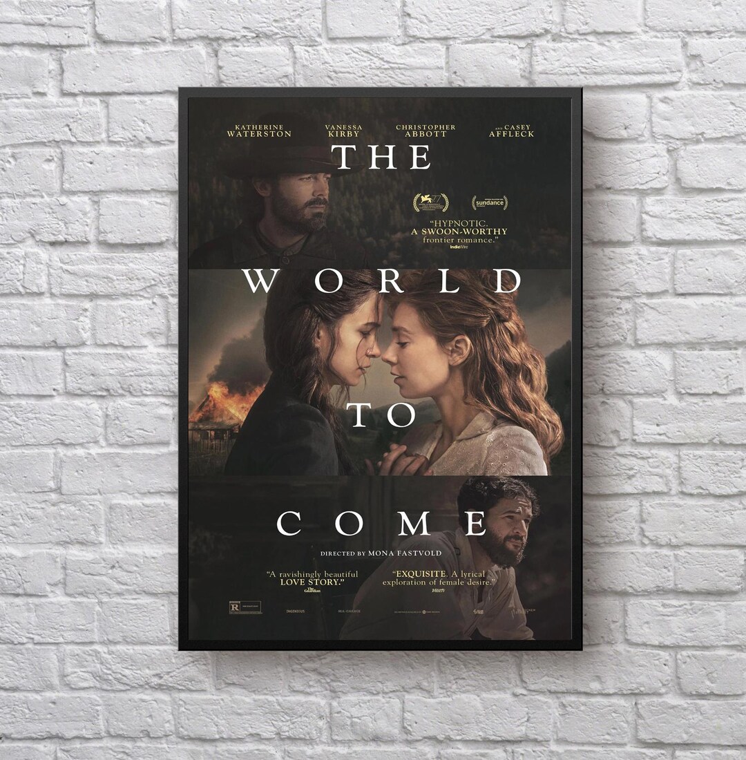 The World to Come 2021 Movie Cover Poster Canvas Matte Silk A1 A2 A3 A4 ...