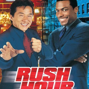 Rush Hour 1998 Action Movie Poster Canvas Matte Silk A1 A2 A3 A4 A5 A6 ...