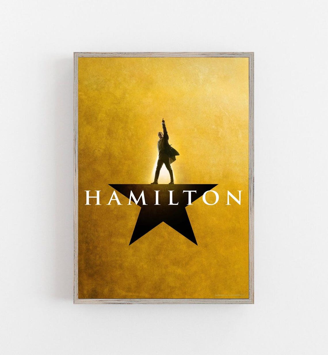 Hamilton 2020 Musical Alternative Poster Canvas Giclée Print Wall Art ...