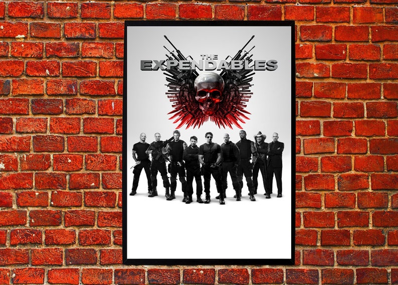 The Expendables Stallone Statham LI Lundgren Couture Austin Crews ...