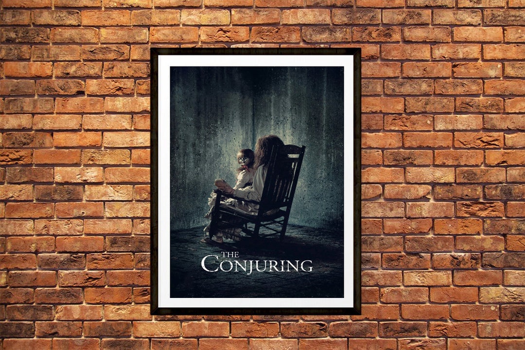 The Conjuring 2013 Horror Movie Cover Poster the Conjuring Canvas Wall ...