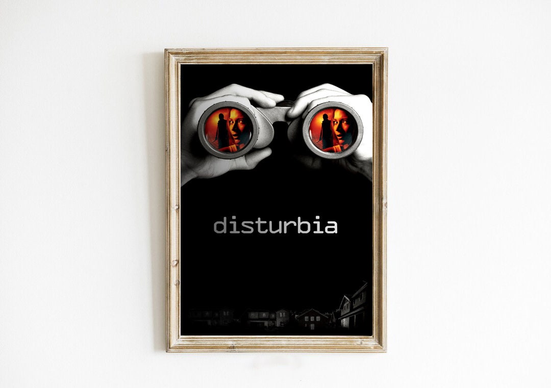 Portada de la película Disturbia Póster - Etsy España