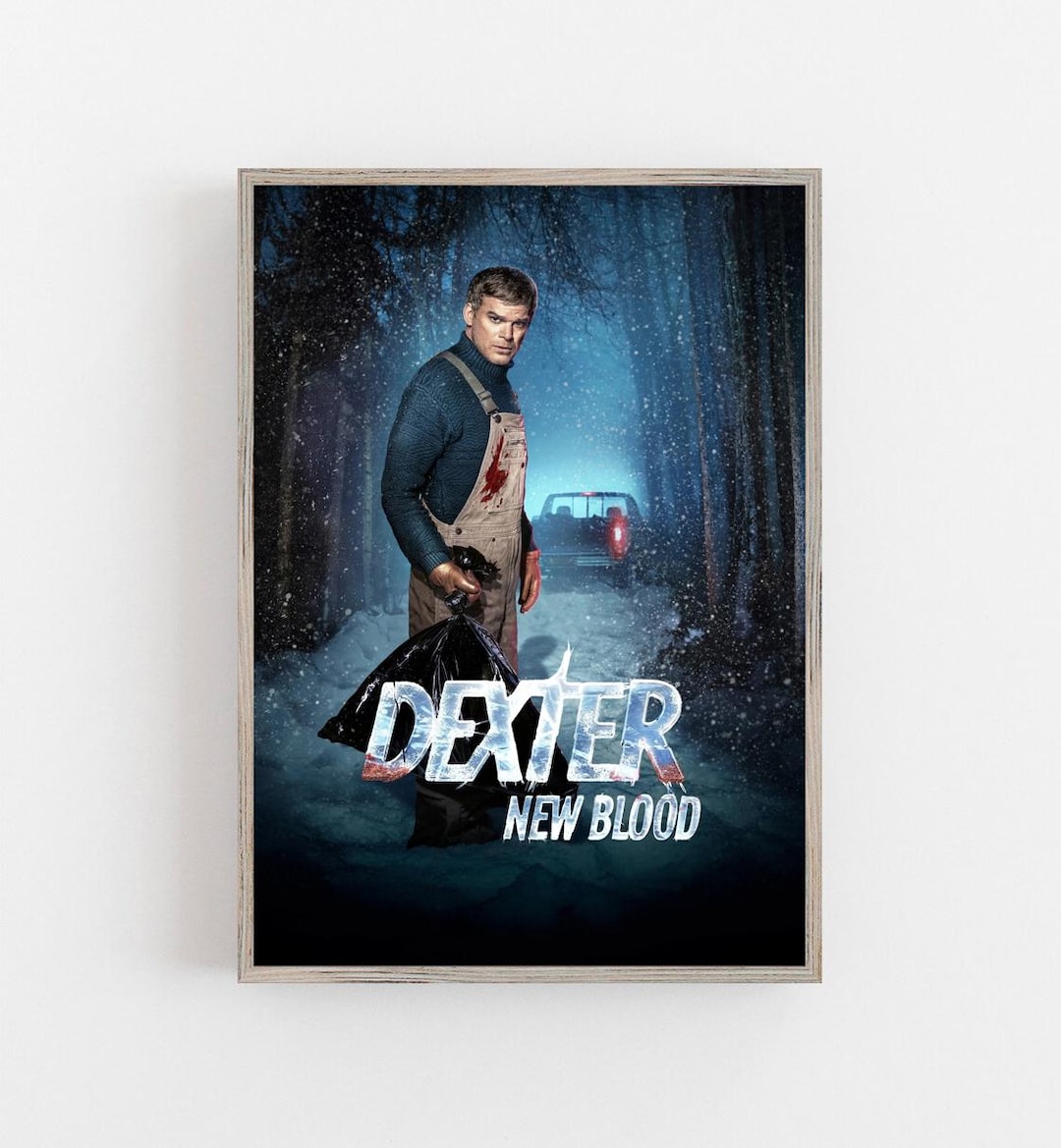 Dexter New Blood 2021 TV Mini Series Poster Canvas Matte Silk A1 A2 A3 ...