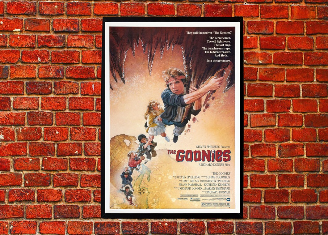 The Goonies Join the Adventure Classic Movie Cover Home Decor Poster ...