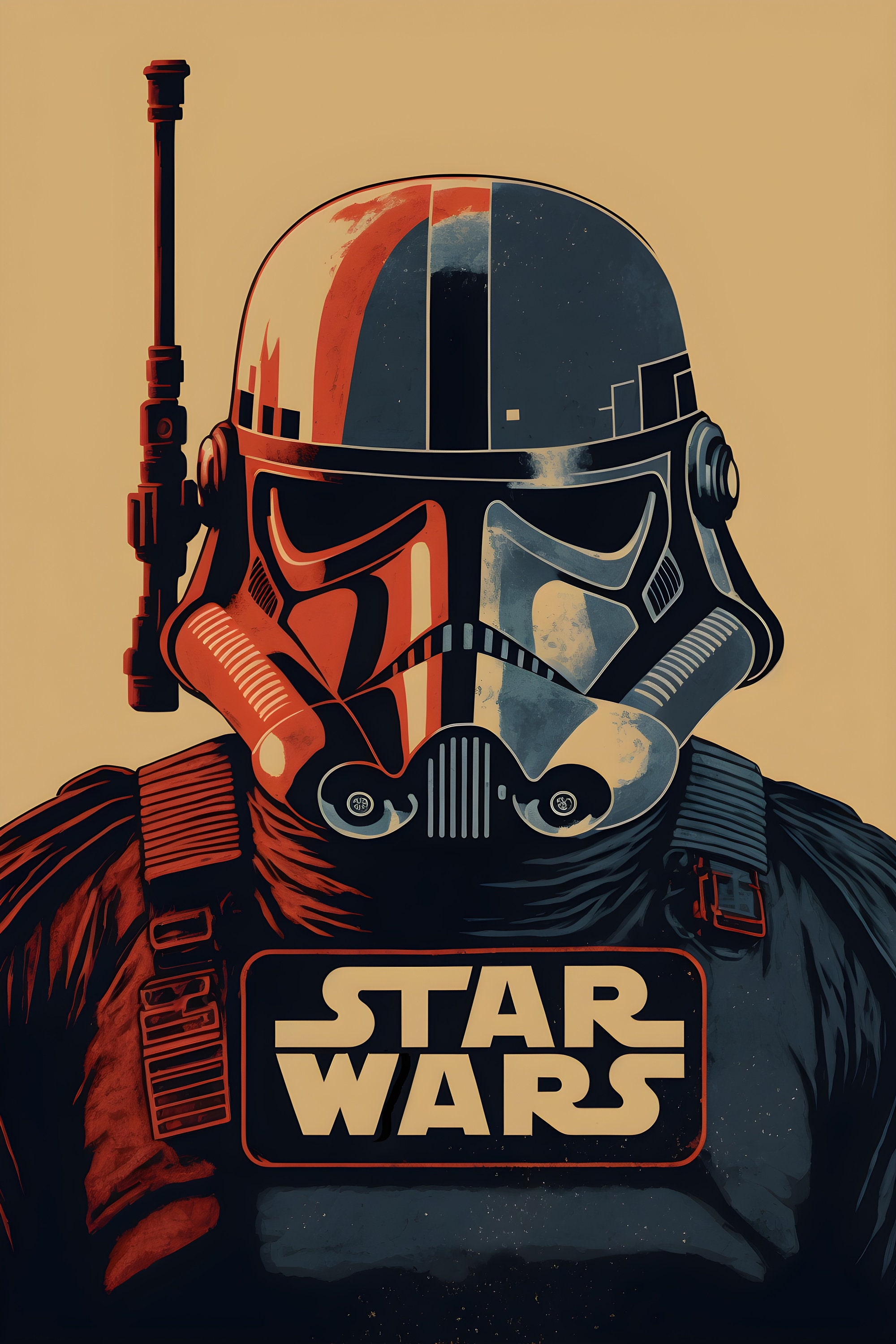 Stormtrooper Portrait Star Wars Universe Character Artwork Alternative ...