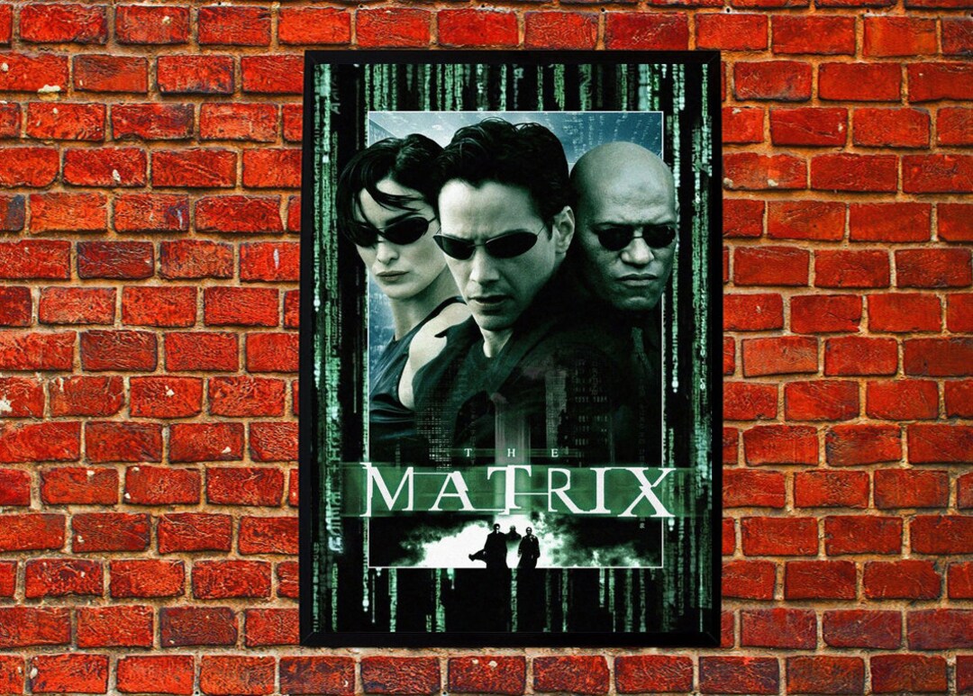 The Matrix Movie Alternative Cover Home Decor Poster Canvas Matte Silk ...
