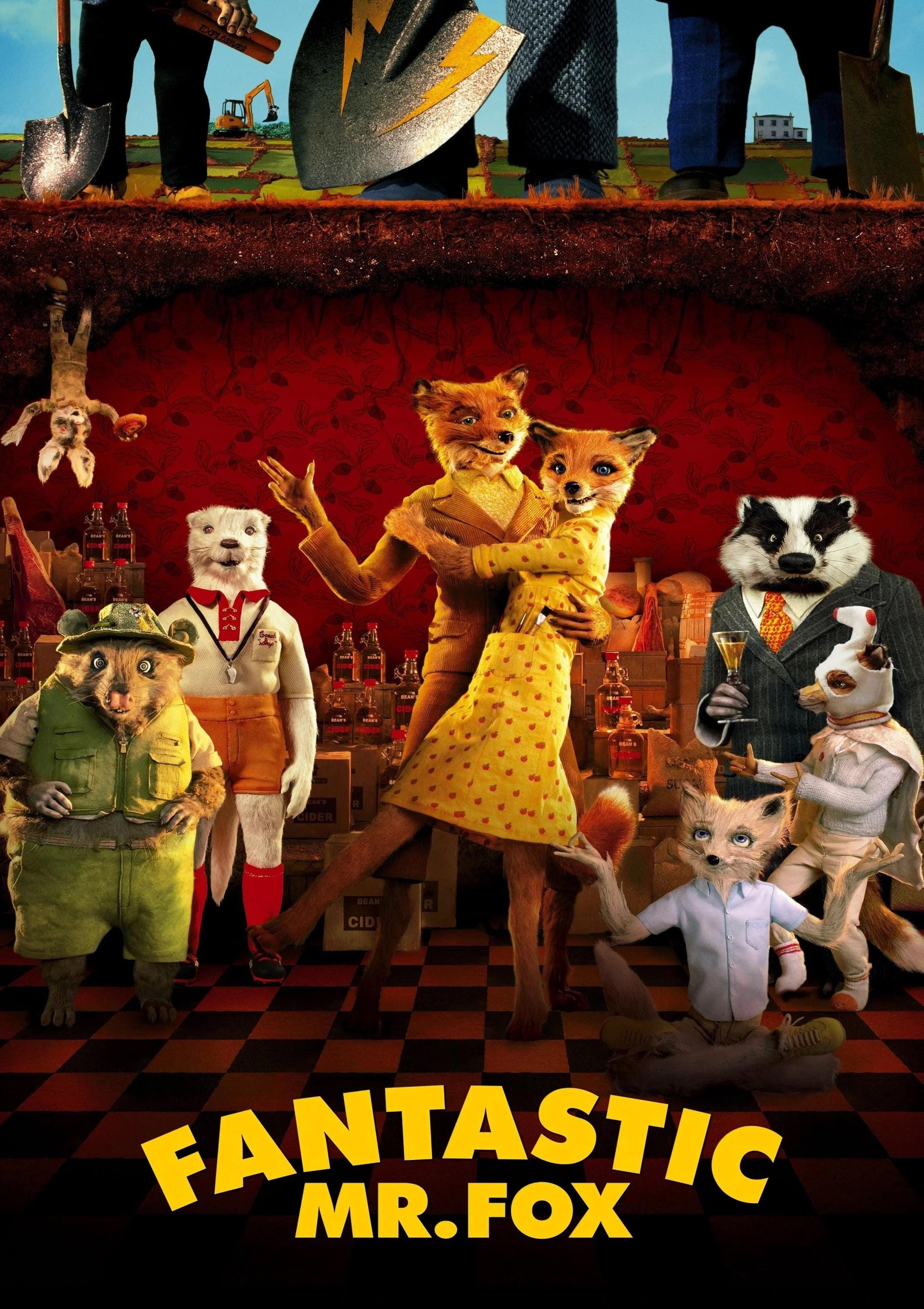 Fantastic Mr. Fox 2009 Movie Poster, Room Decor, Home Decor, Art Poster ...