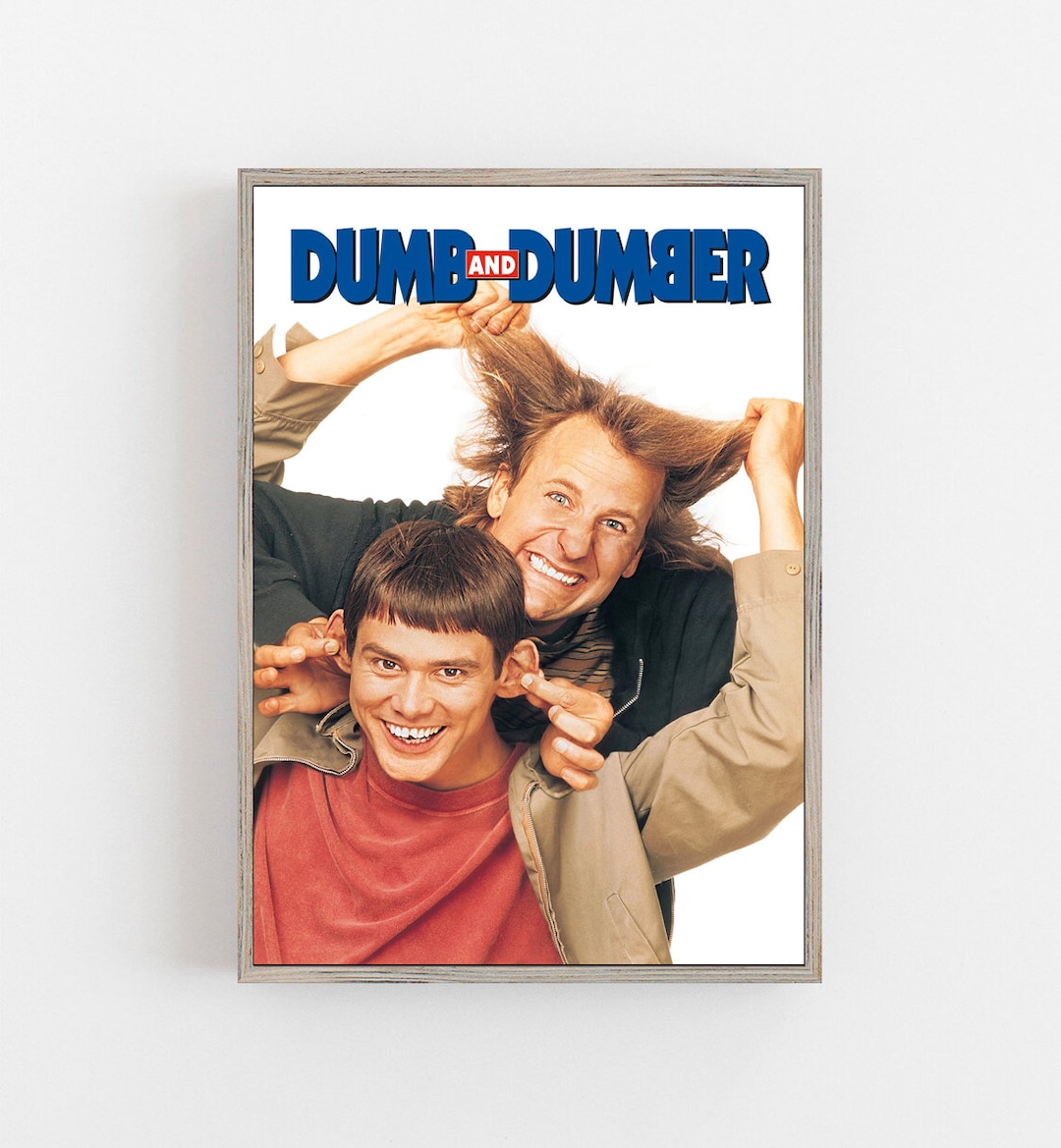 Dumb and Dumber 1994 Classic Comedy Movie Cover Dumb and Dumber Poster ...