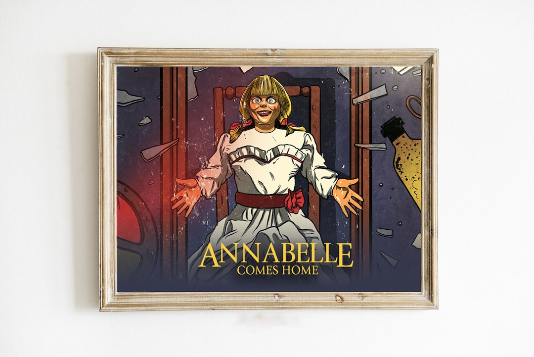 Annabelle Comes Home Artwork Horror Movie Poster - Etsy