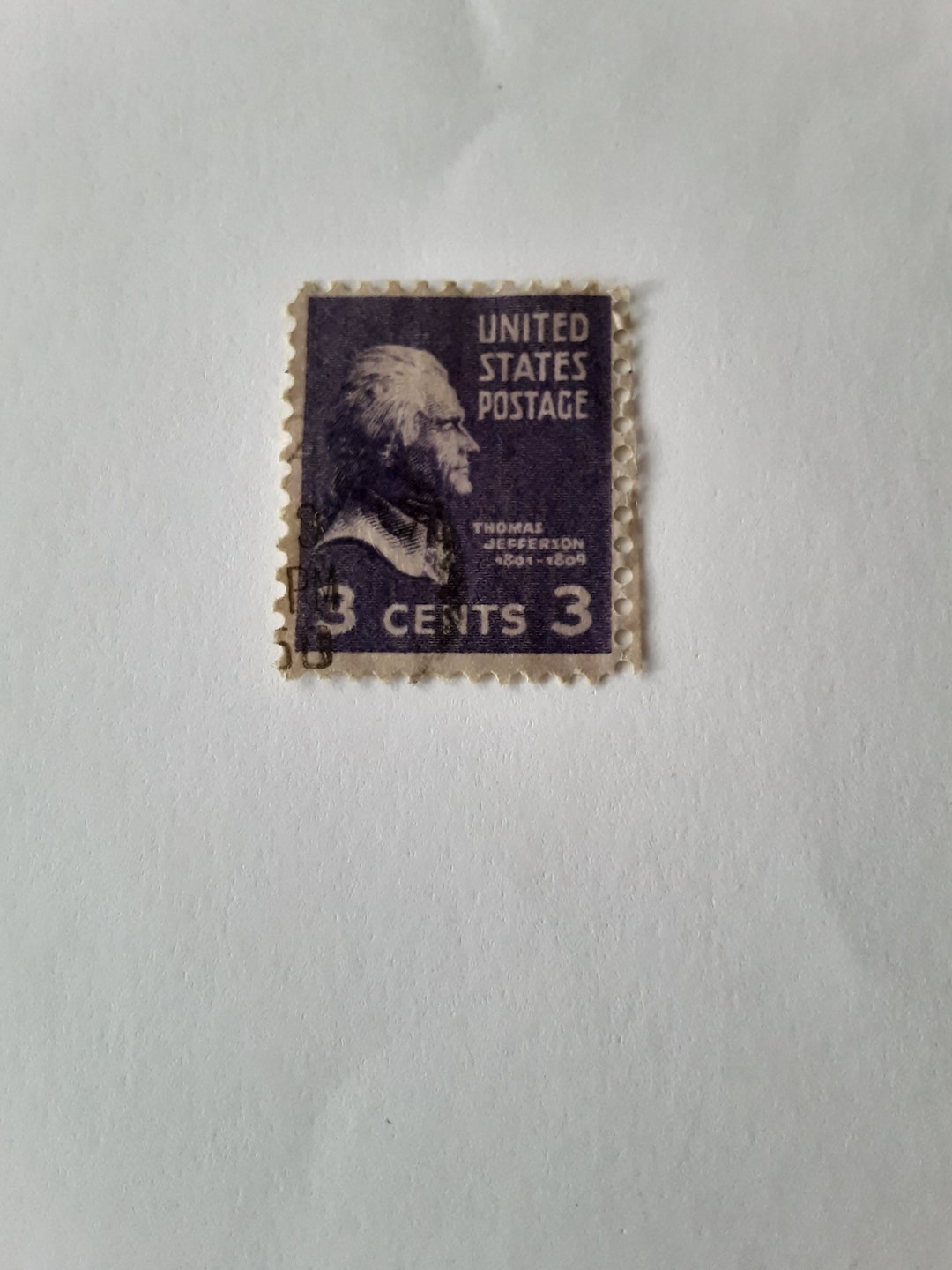 3 Cent Thomas Jefferson 1938 - Etsy