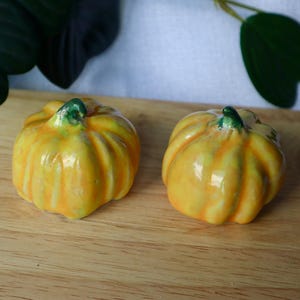 Individual - Handmade Mini Ceramic Pumpkins - Etsy UK