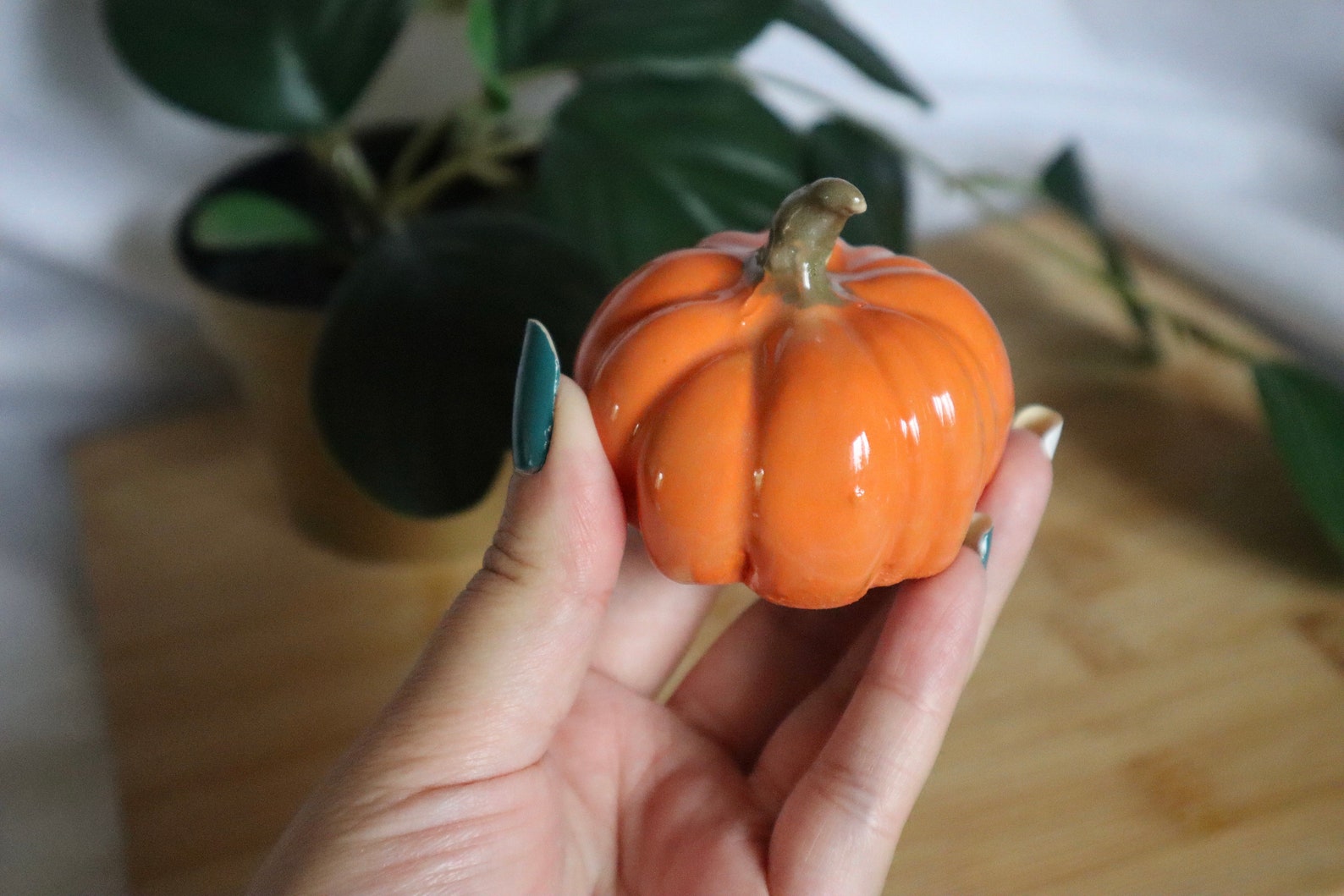 Individual - Handmade Mini Ceramic Pumpkins - Etsy UK