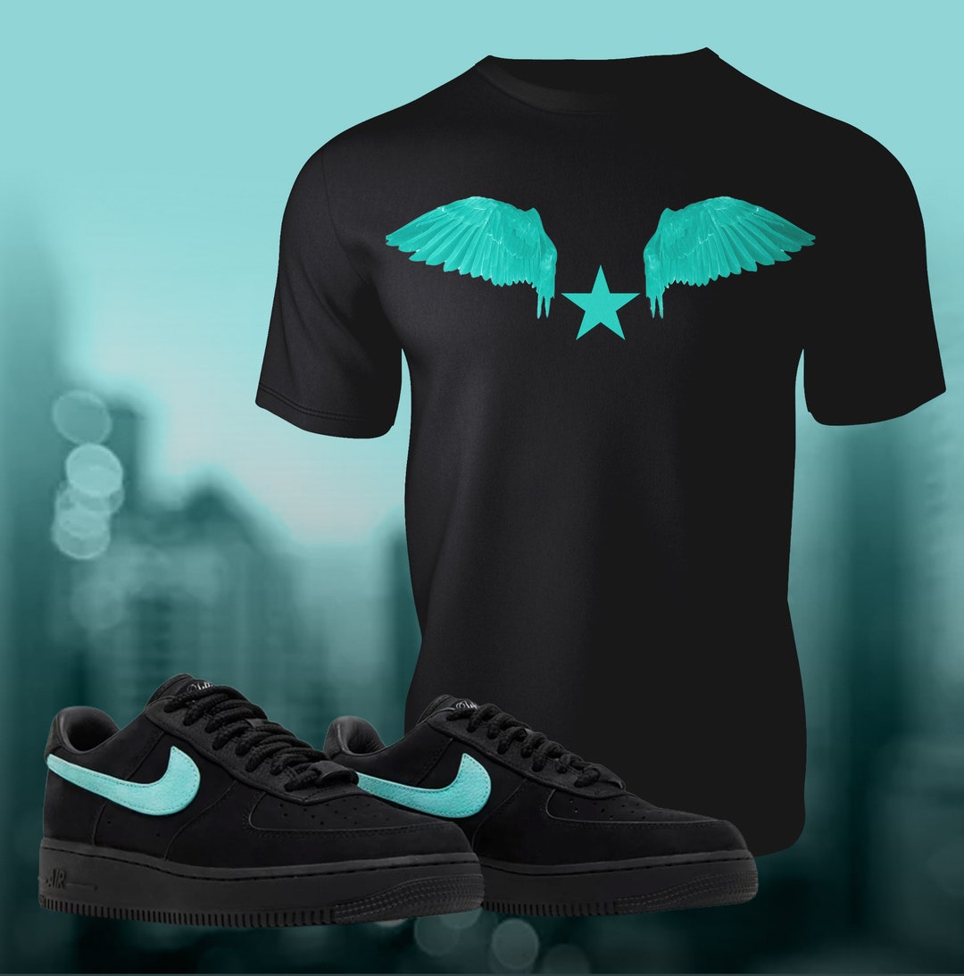 Tiffany Force 1s Shirts to Match Wings Sneaker Match Tees Street Wear ...