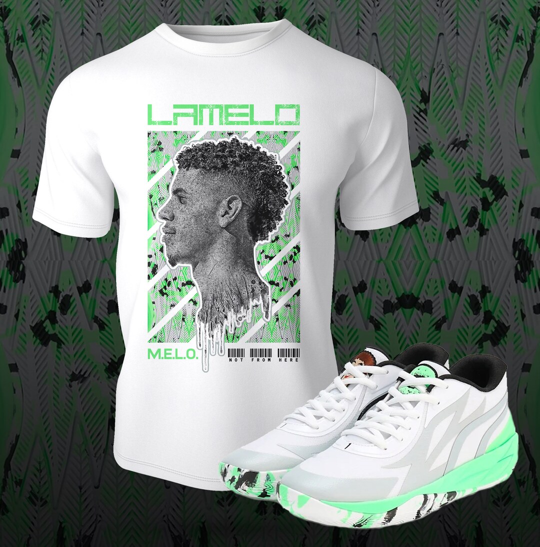 Lamelo MB.02 Lo Lamel-o Cereal Street Wear Sneaker Shirt to Match ...