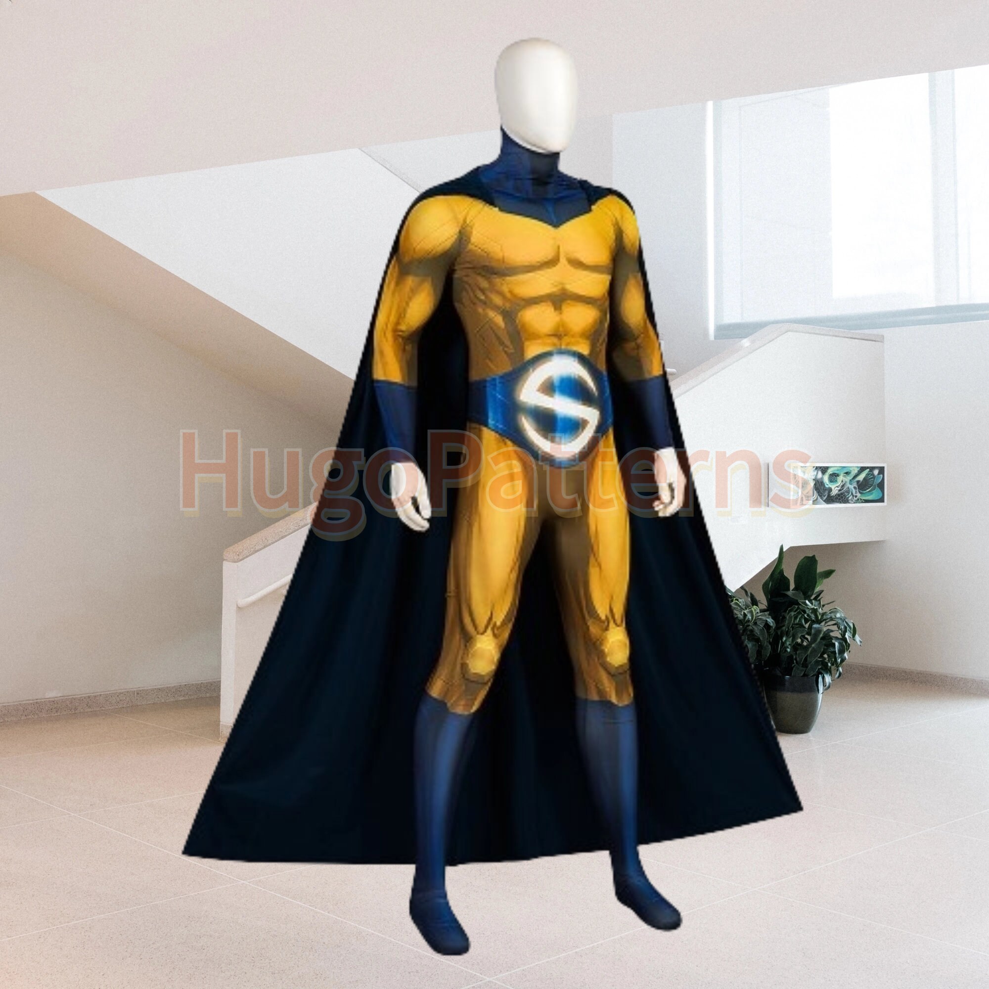 Sentry Jumpsuit Costume, Cosplay Costume, the Sentry Bodysuit Cosplay ...