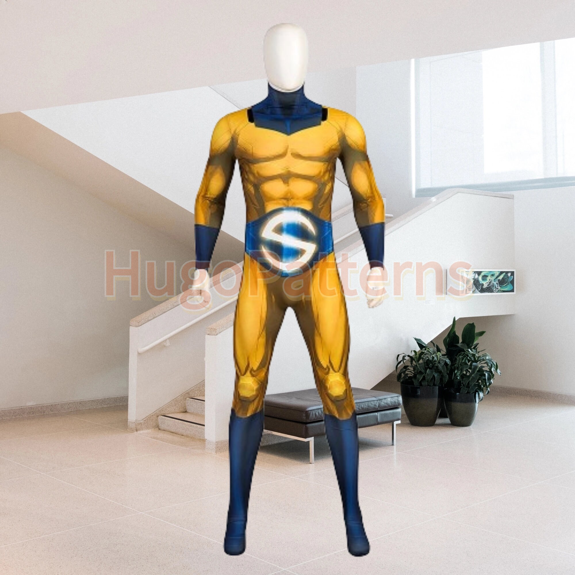 Sentry Jumpsuit Costume, Cosplay Costume, the Sentry Bodysuit Cosplay ...