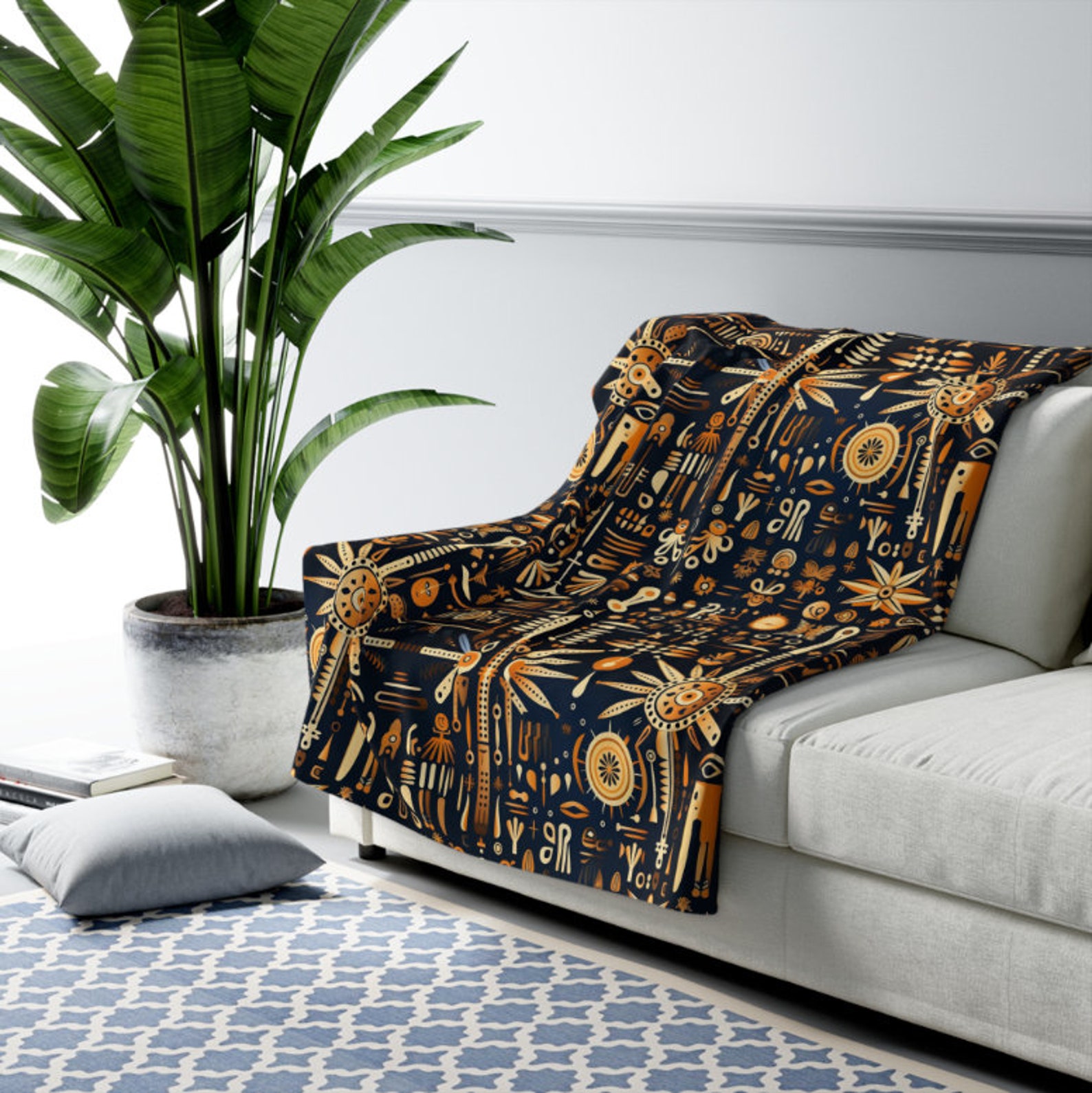 Egyptian Textile Seamless Patterns, Illustrated Patterns for Printable ...