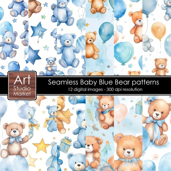 Baby Boy Nursery Wallpaper - Etsy