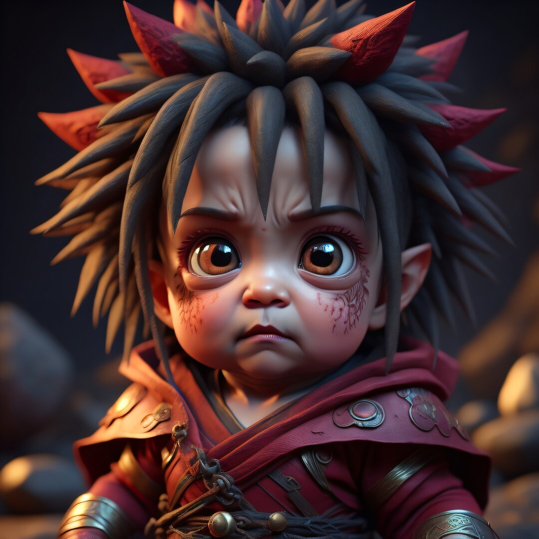 Baby Uchiha Madara Digital Prints Digital Downloade - Etsy