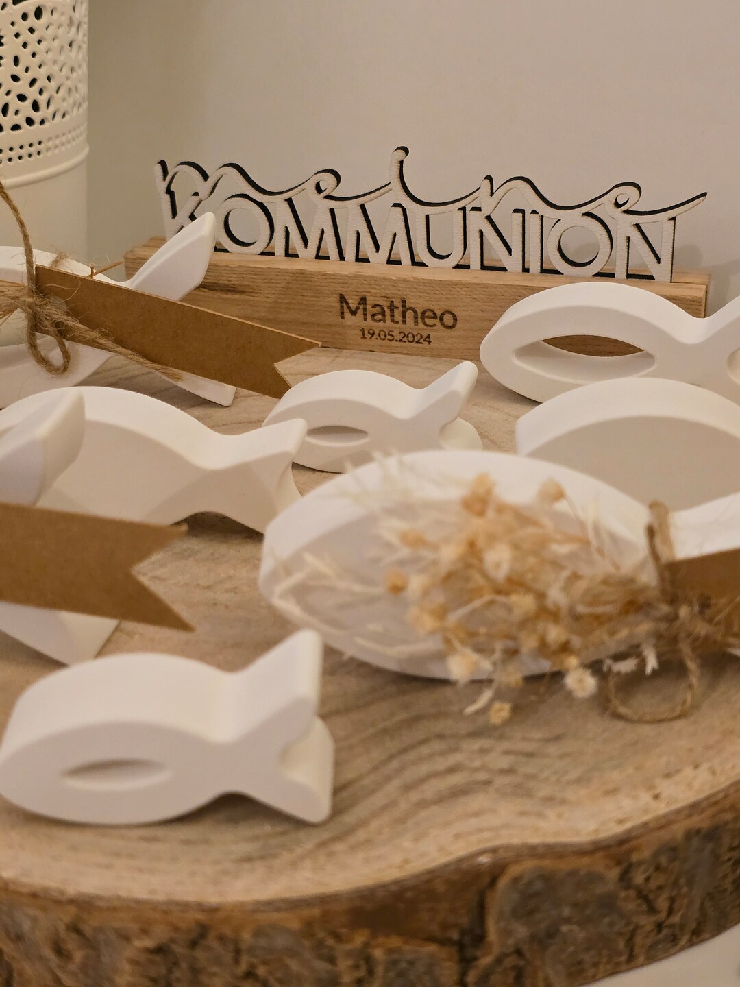 Table Decoration Confirmation / Baptism / Communion / Confirmation ...