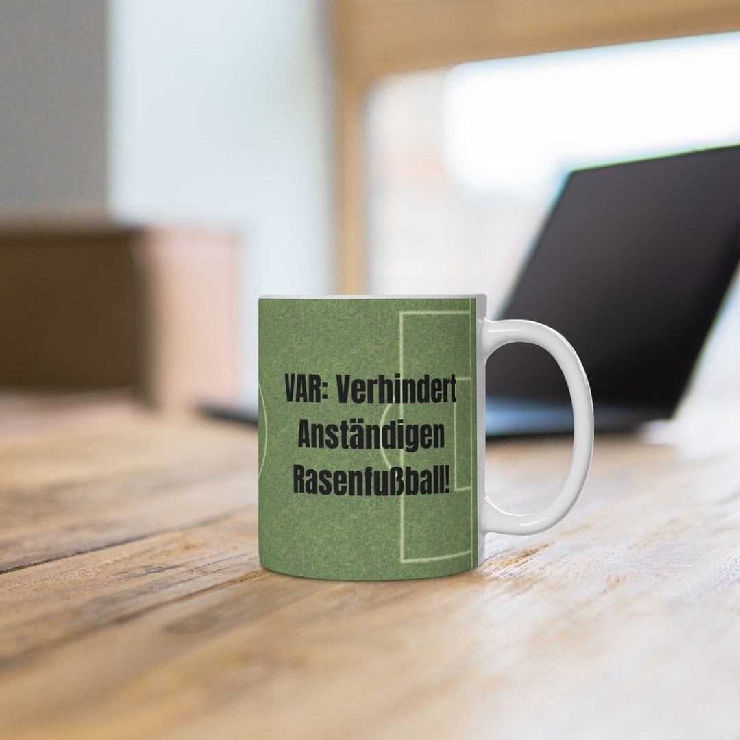 Euro 2024 Gift Idea: Mug With VAR Slogan, Football Fan Articles for ...