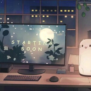 Twitch Overlay Animated / Lofi Chill / Banners / Starting Soon / Stream ...