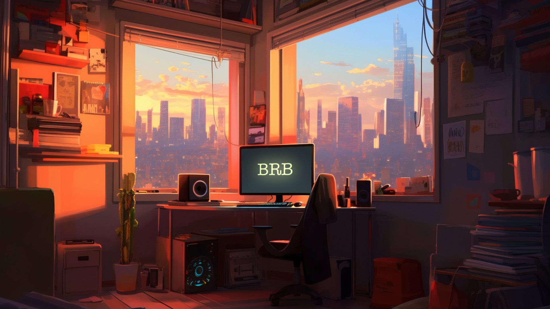 Twitch Overlay Animated / Lofi Chill / Banners / Starting Soon / Stream ...
