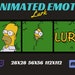 Twitch Emote Animated the Simpsons Homer / GIF Discord Meme Emote for ...