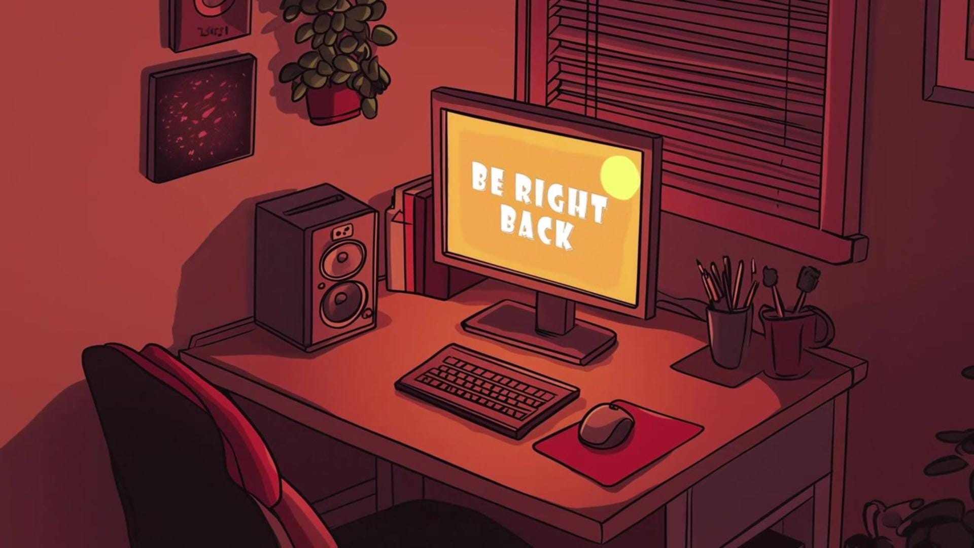 Twitch Screen Animated Loop / Cartoon Style / Starting Soon / Stream ...