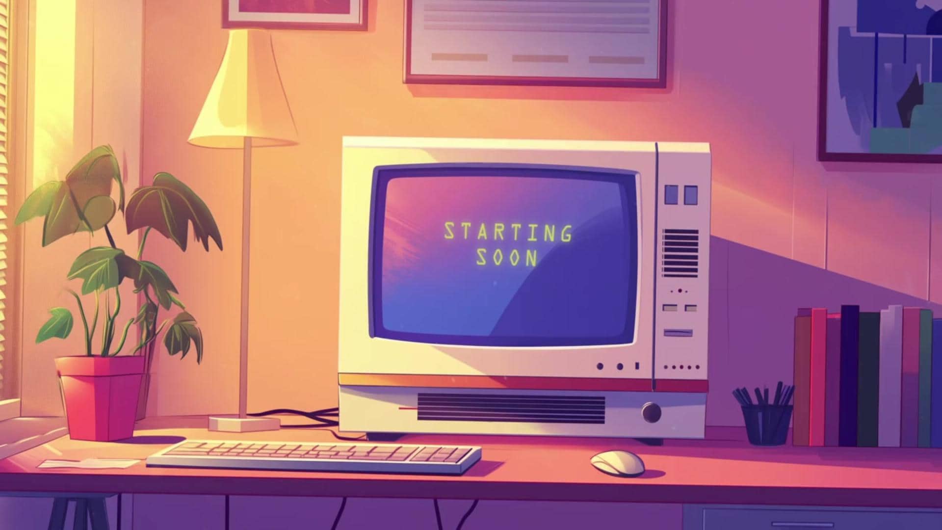 Twitch Overlay Animated / Retro / Banners / Starting Soon / Stream ...