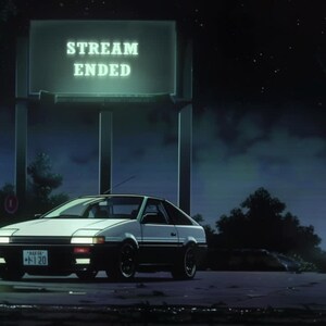 Twitch Screen Animated Loop / Initial D Style / Starting Soon / Stream ...