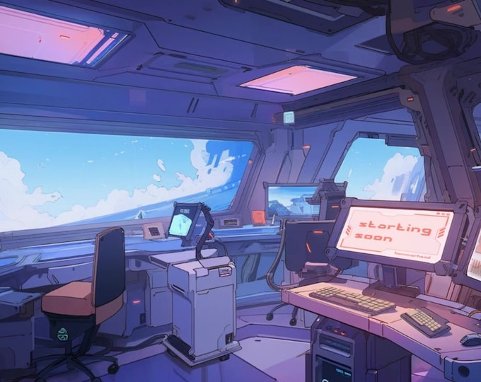 Twitch TV Animated / Lofi Chill / Banners / Starting Soon / Stream ...