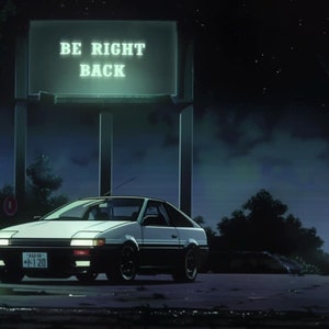 Twitch Screen Animated Loop / Initial D Style / Starting Soon / Stream ...